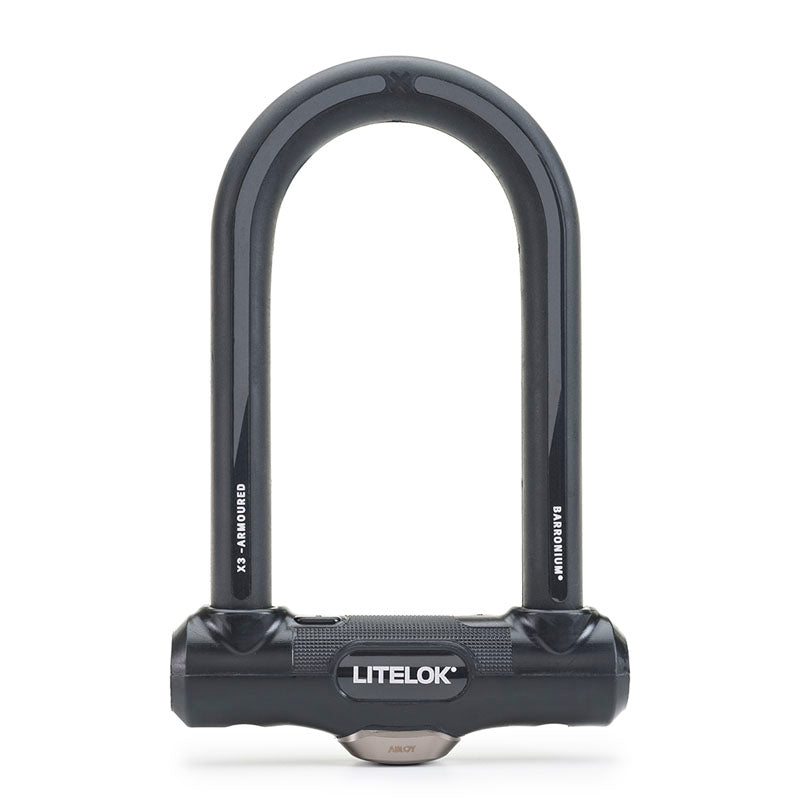 LITELOK X3 - Ultimate Armoured D-Lock For Motorcycles & Scooters