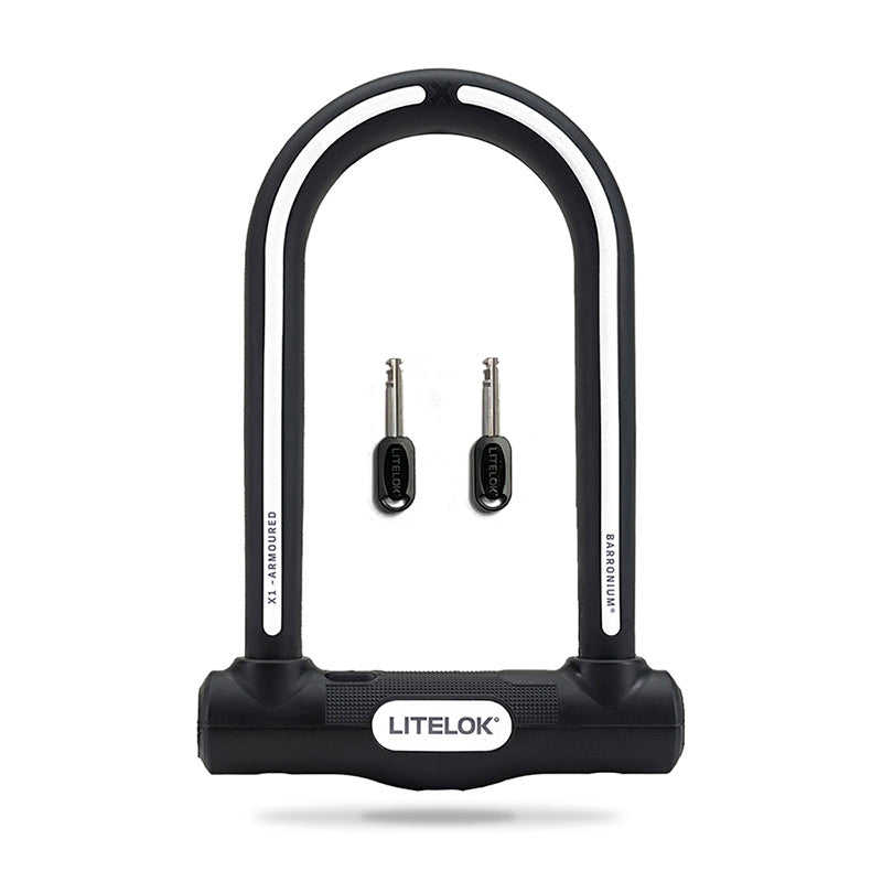 LITELOK X1 - Armoured U-Lock For Bikes & eBikes