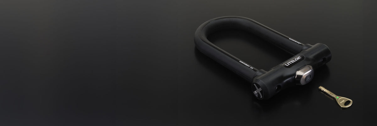 LITELOK X3 - Ultimate Armoured D-Lock For Motorcycles & Scooters